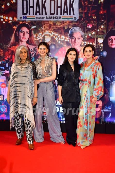 Ratna Pathak Shah Dia Mirza Fatima Sana Shaikh Sanjana Sanghi Attend