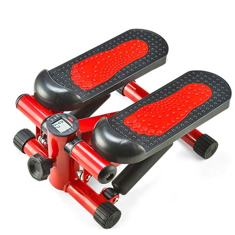 Fitness Stepper Step Machine 2in1 Stepper With Power Ropes Swing