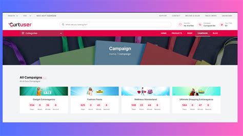 Cartuser Multi Vendor E Commerce Complete Ecommerce Mobile App Web Admin And Seller Panel By