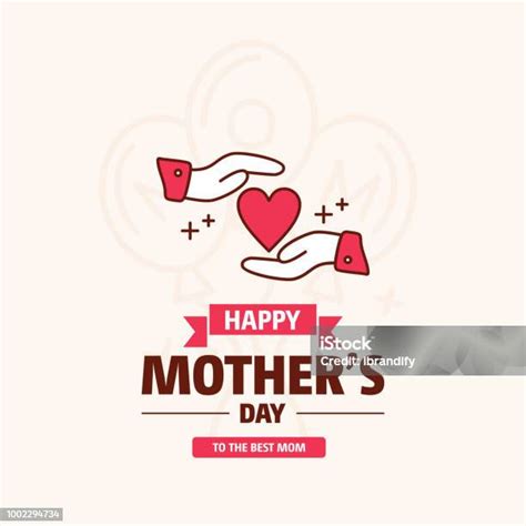 기념 배지 태그 아이콘으로 해피 어머니의 날 텍스트입니다 텍스트 카드 초대장 템플릿입니다 축제 배경입니다 레터링 타이 포 그래피