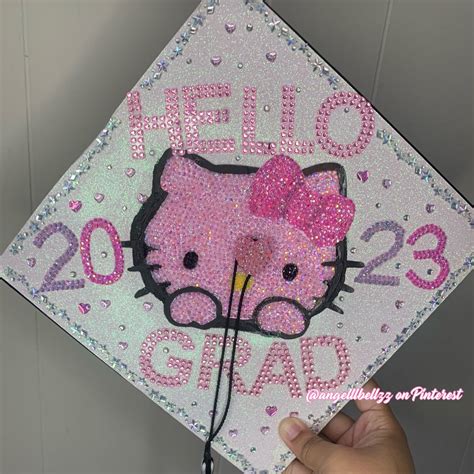 Hello Kitty Graduation Cap 🌸🌸🌸