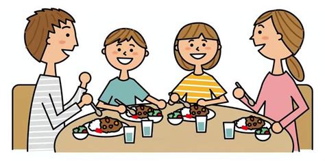 食卓イラスト無料イラストならイラストAC