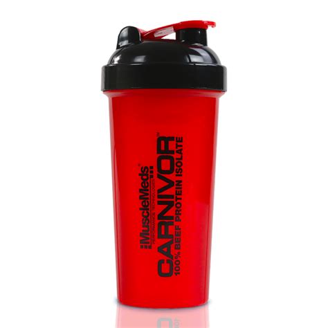 Mmd Shaker Carnivor 20 Oz Red Fitmore