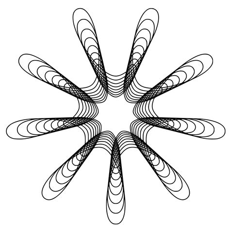 Svg 일주 모양 회보 꽃 무늬의 무료 Svg 이미지 및 아이콘 Svg Silh