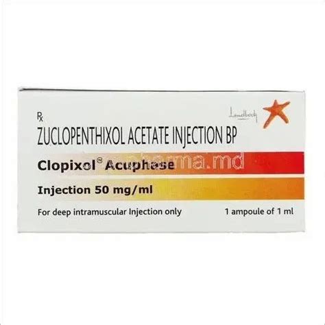 Clopixol Acuphase Injection At ₹ 68 Box In Nagpur Id 25466746212