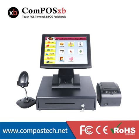 Caja Registradora T Ctil De 15 Pulgadas M Quina Pos Todo En Uno