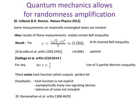 Ppt Robust Device Independent Randomness Amplification With Few