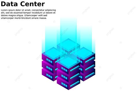 Datacenter Isometric Vector Illustration Template Download On Pngtree