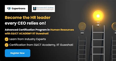 Advance Certification Program Organized By Eandict Academy Iit Guwahati In Association With