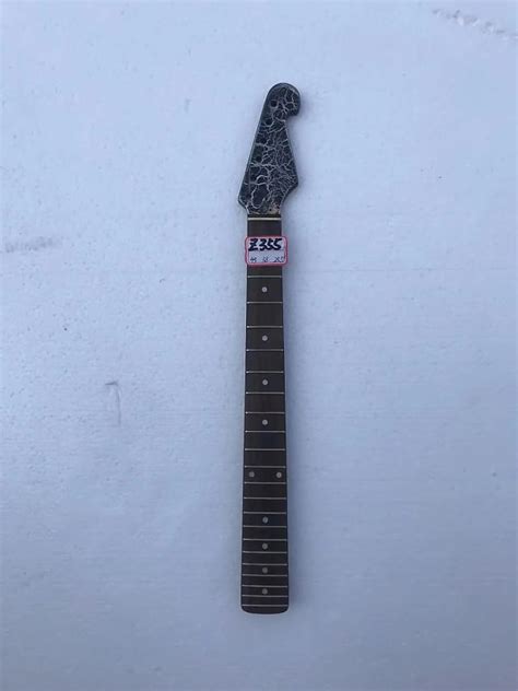 Black Stratocaster Strat Style Guitar Maple Wood Neck Reverb