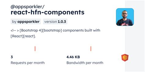 Appsparkler React Hfn Components Cdn By Jsdelivr A Cdn For Npm And