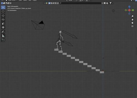 Loop Staircase Animation Rblender