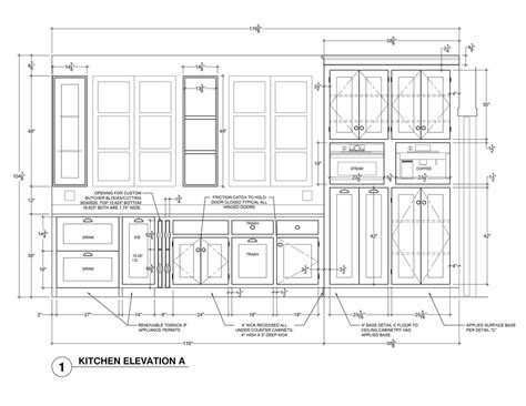 Kitchen Floor Plans Elevations Floor Roma