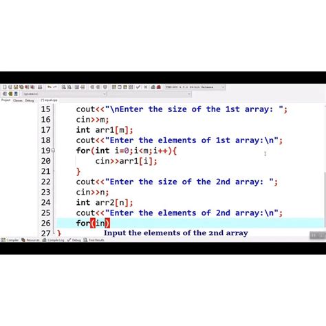 C Program To Check If Two Arrays Are Equal Or Not