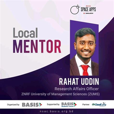 Rahat Uddin On Linkedin Nasaspaceappschallenge2023 Nasa Basis Bsf