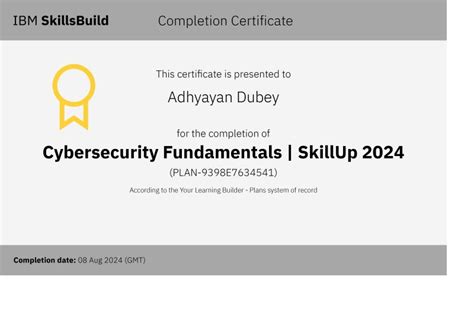 Adhyayan Dubey On Linkedin Cybersecurity Ibm Skillsbuild