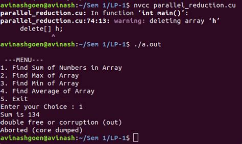 Cuda Double Free Or Corruption Out C Stack Overflow