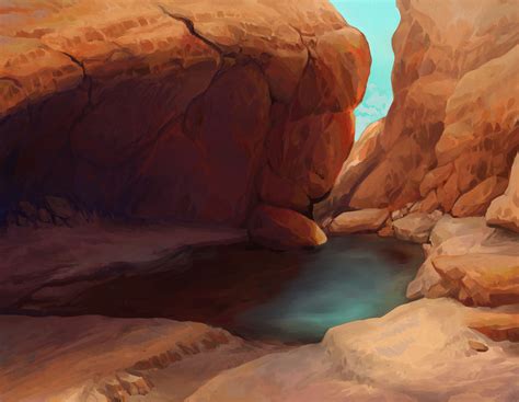 Canyon [wip] By Acerbas On Deviantart