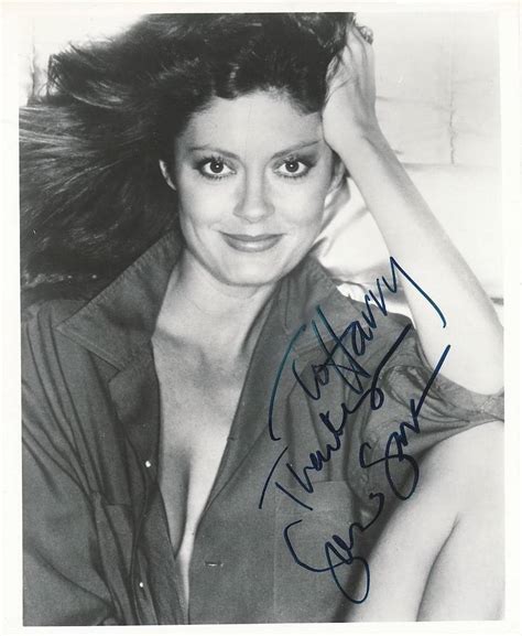 Susan Sarandon 8 X 10 Signed Vintage Photograph Wcoa Auction