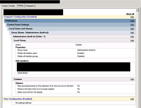 How To Restrict Membership Of The Local “administrators Built In” Group Via Group Policy By