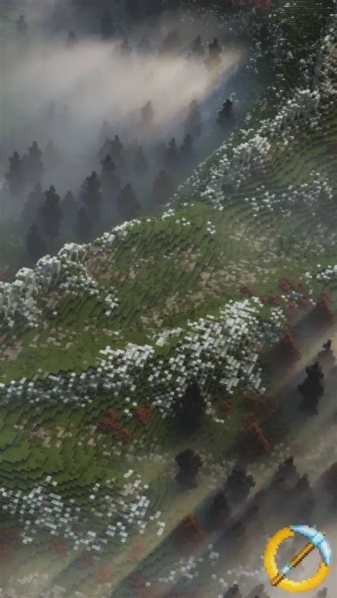 Hollin Ridge Vertical Bliss Shaders Minecraft Middle Earth