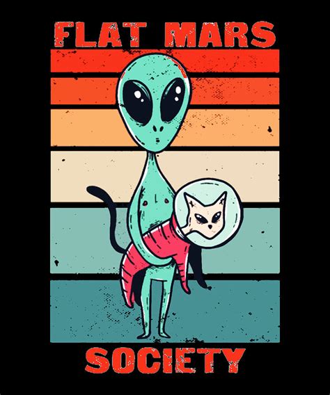 Flat Mars Society Digital Art By Dastay Store Fine Art America