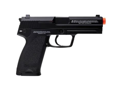 Hk Usp Airsoft Pistol 6mm Bb Green Gas Powered Semi Automatic Black For