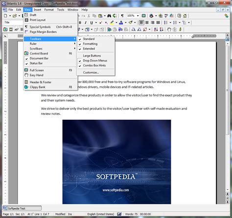 Softpedia Campaign December 2011 10 For Atlantis Word Processor Softpedia