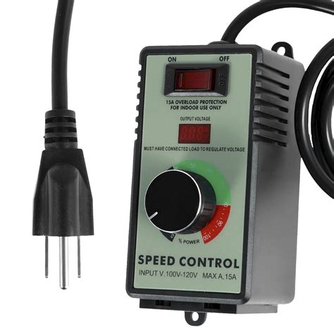 Ac Motor Speed Controller 110 120v 15a 4000w Variable
