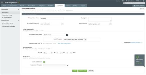 Identity Lifecycle Management Manageengine Admanager Plus
