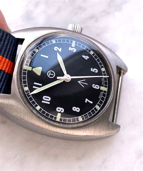 Serviced Cwc Military Vintage Watch Broad Arrow 6bb Lost Navigator