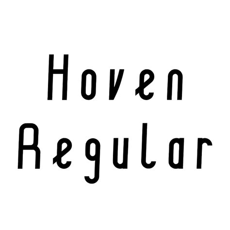 Hoven Regular Font Free Fonts On Creazilla Creazilla