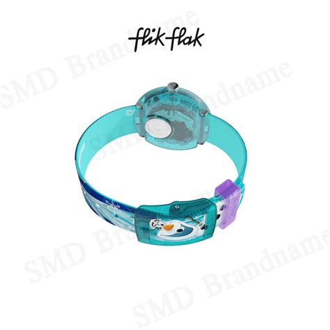 Flik Flak นาฬิกาข้อมือ รุ่น Disney Frozen Elsa And Anna Code Flnp027 Smd Brandname เสื้อผ้า