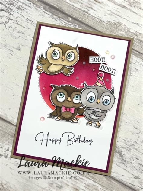 Stampin Up Uk Demonstrator Laura Mackie Papercrafter Stampin Up