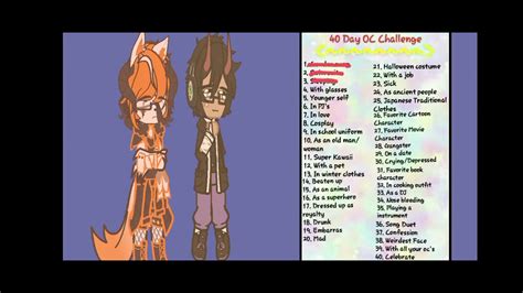 Oc Challengeday 4 Youtube
