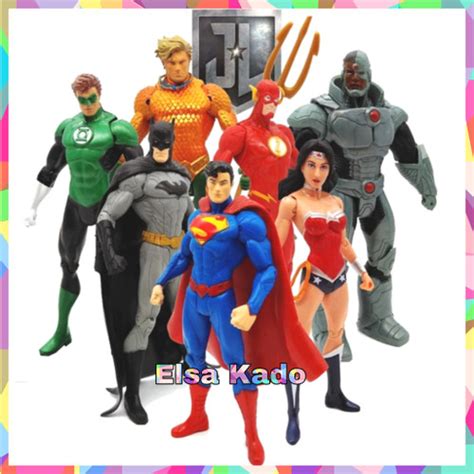 Jual Action Figure Justice League Set CYBORG Jakarta Barat Elsa Kado Tokopedia