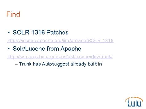 Implementing Autocomplete With Solr And J Query Magic