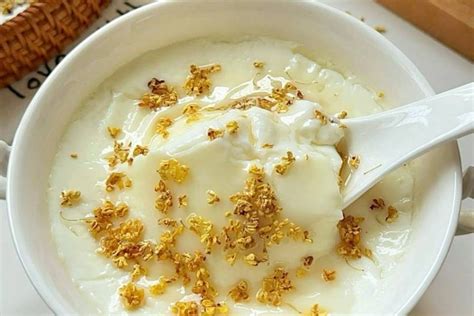 蜂蜜桂花炖奶 duang 味蕾 过程