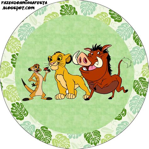 El Rey León Etiquetas Para Imprimir Gratis Ideas Y Material Gratis