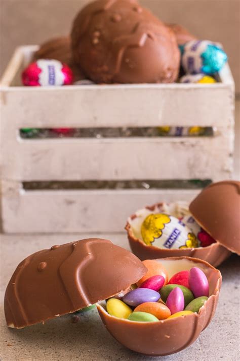 Homemade Double Chocolate Easter Eggs Recipe An Italian In My Kitchen