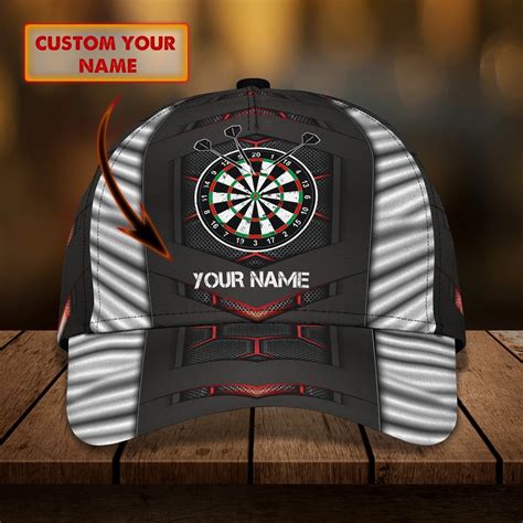 Customized With Name 3d Dart Caps Dart Lover Ts Dart Hat Dart Cap