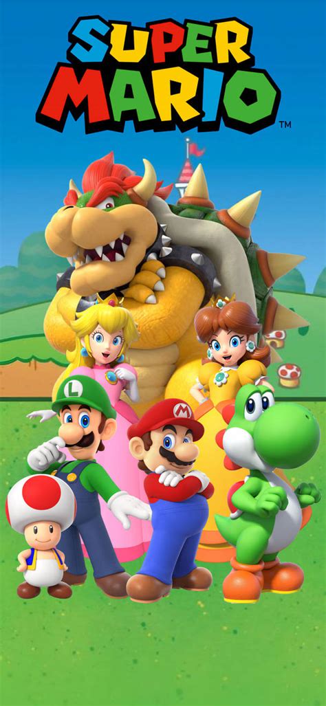 Super Mario Characters 4 Wallpaper By Wallpapercreator3000 On Deviantart