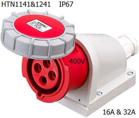 Industrial Cee Socket For Reefer Container Htn1241 3