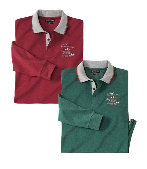 Lot De 2 Polos League One Atlas For Men