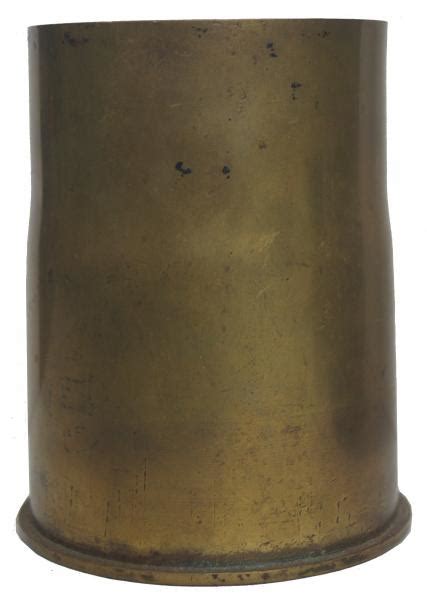 Japanese Army 70mm Brass Shell Case Type B Otsu British Ordnance