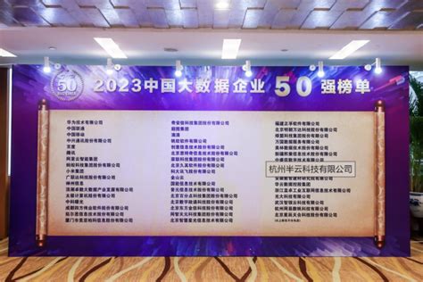 半云科技连续三年荣登中国大数据企业50强榜单斩获数项大奖 知乎
