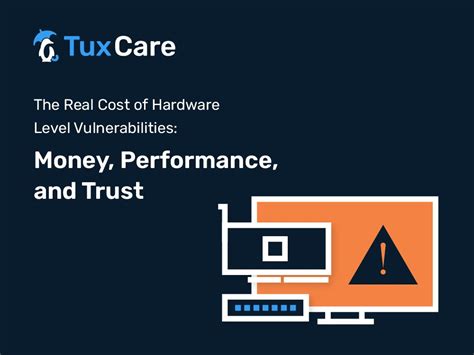 Tuxcare On Linkedin The Real Cost Of Hardware Level Vulnerabilities