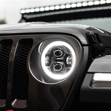 Jt Bundle Led Halo Headlights And Flush Mount Tail Lights
