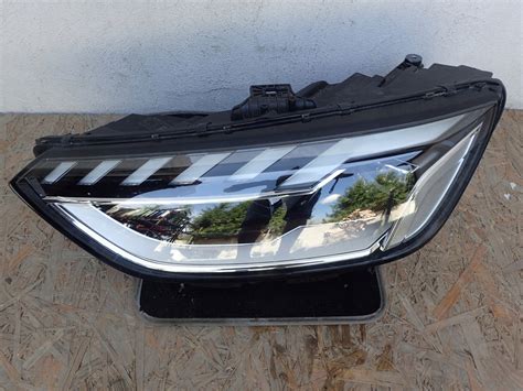 Lampa Lewa Reflektor Lewy Full Led Audi A4 B9 Lift 2019 8w0941033d