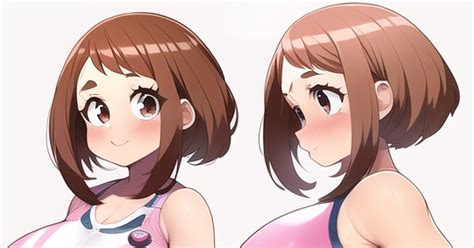 Myheroacademia Ochako Test Ai Vicky Coolのイラスト Pixiv